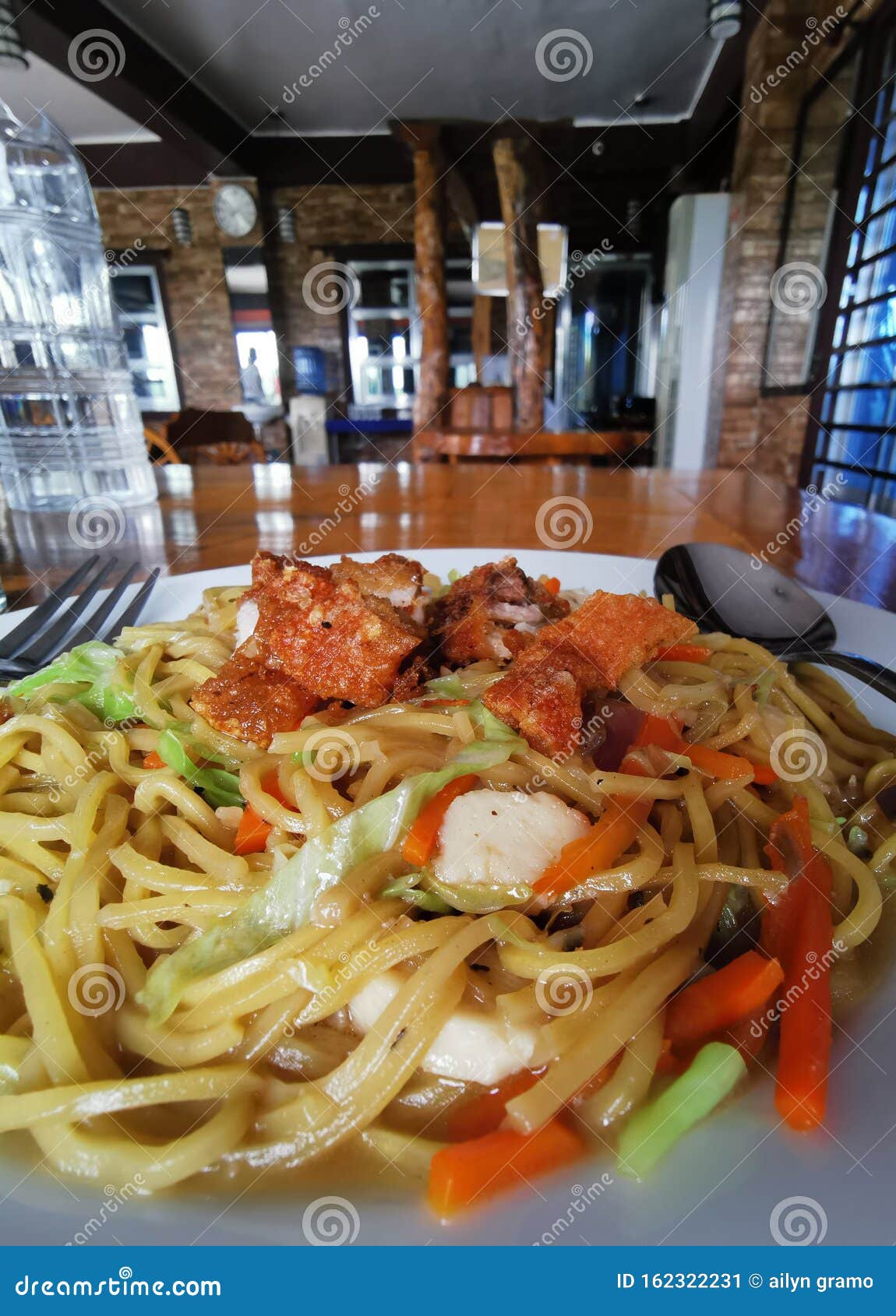 Pancit, Filipino Noodle Dish Royalty-Free Stock Photo | CartoonDealer ...