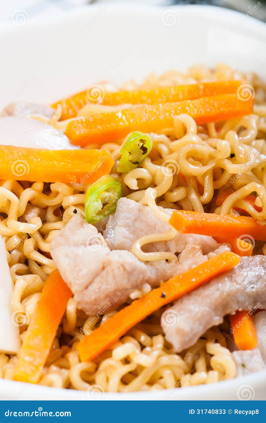 Pancit canton stock image. Image of fried, flavoring - 31740833