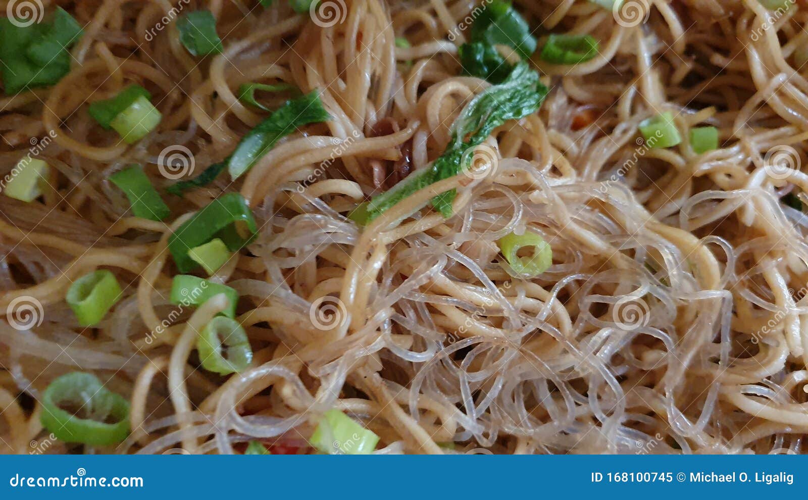 Pancit Filipino Style stock image. Image of pancit, recipe - 168100745