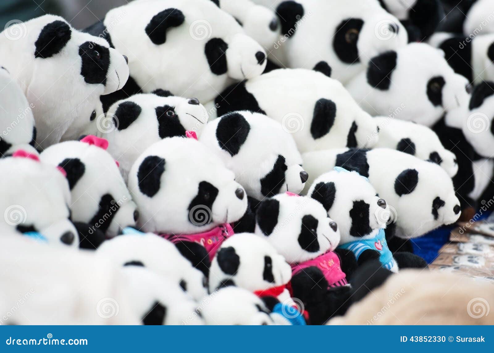 Panda baby toy stock photo. Image of bear, china, pelouche - 43852330