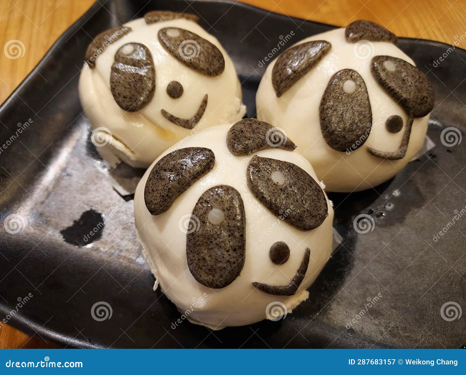 Panda Buns Selling at Ocean Park on 19 August 2023 Editorial ...