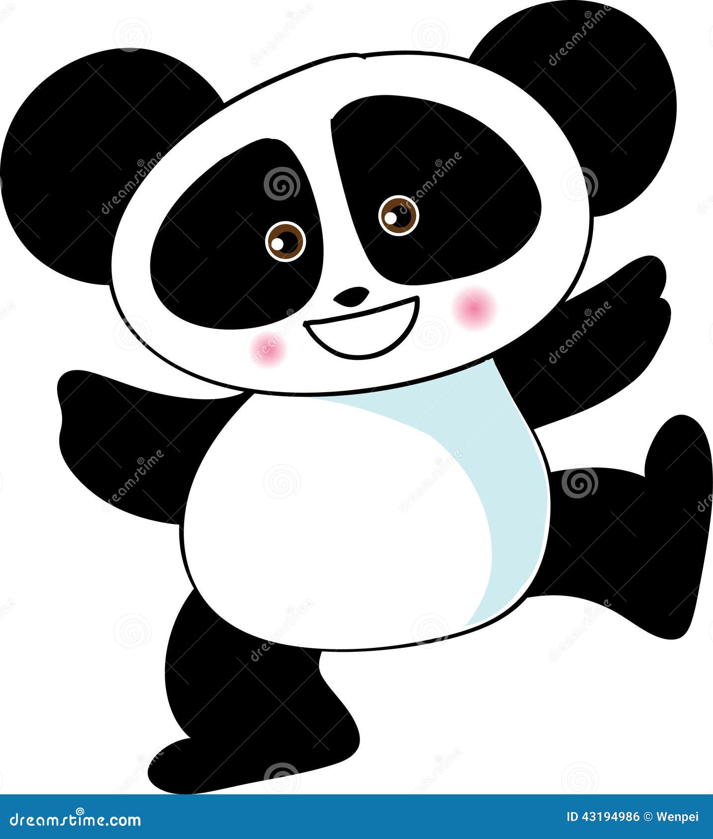 Dancing Panda Royalty-Free Stock Photo | CartoonDealer.com #63998997