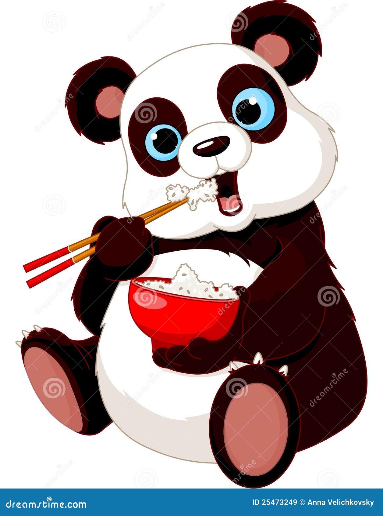 Red Panda Eating Royalty-Free Stock Photo | CartoonDealer.com #86140521