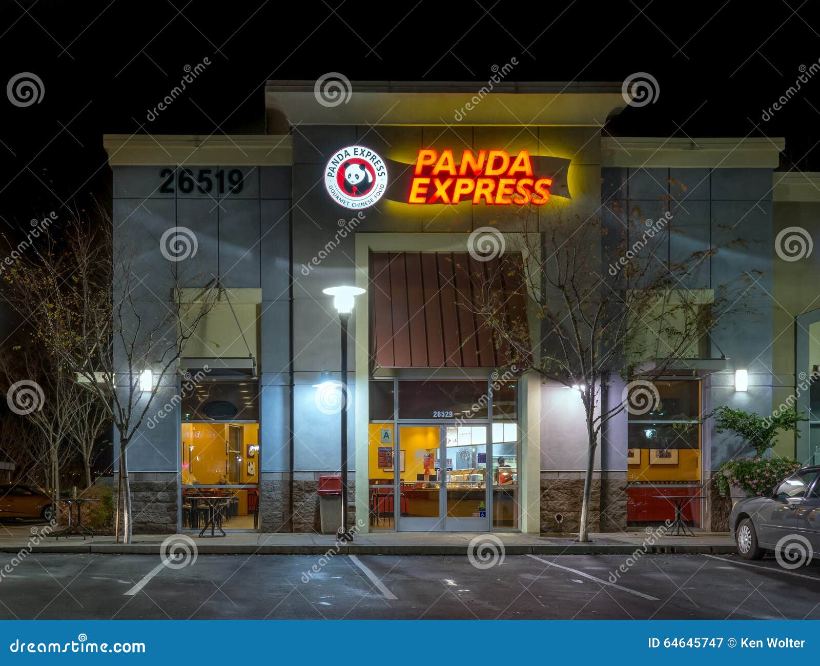 Panda Express Exterior Und Logo Redaktionelles Stockfotografie - Bild ...