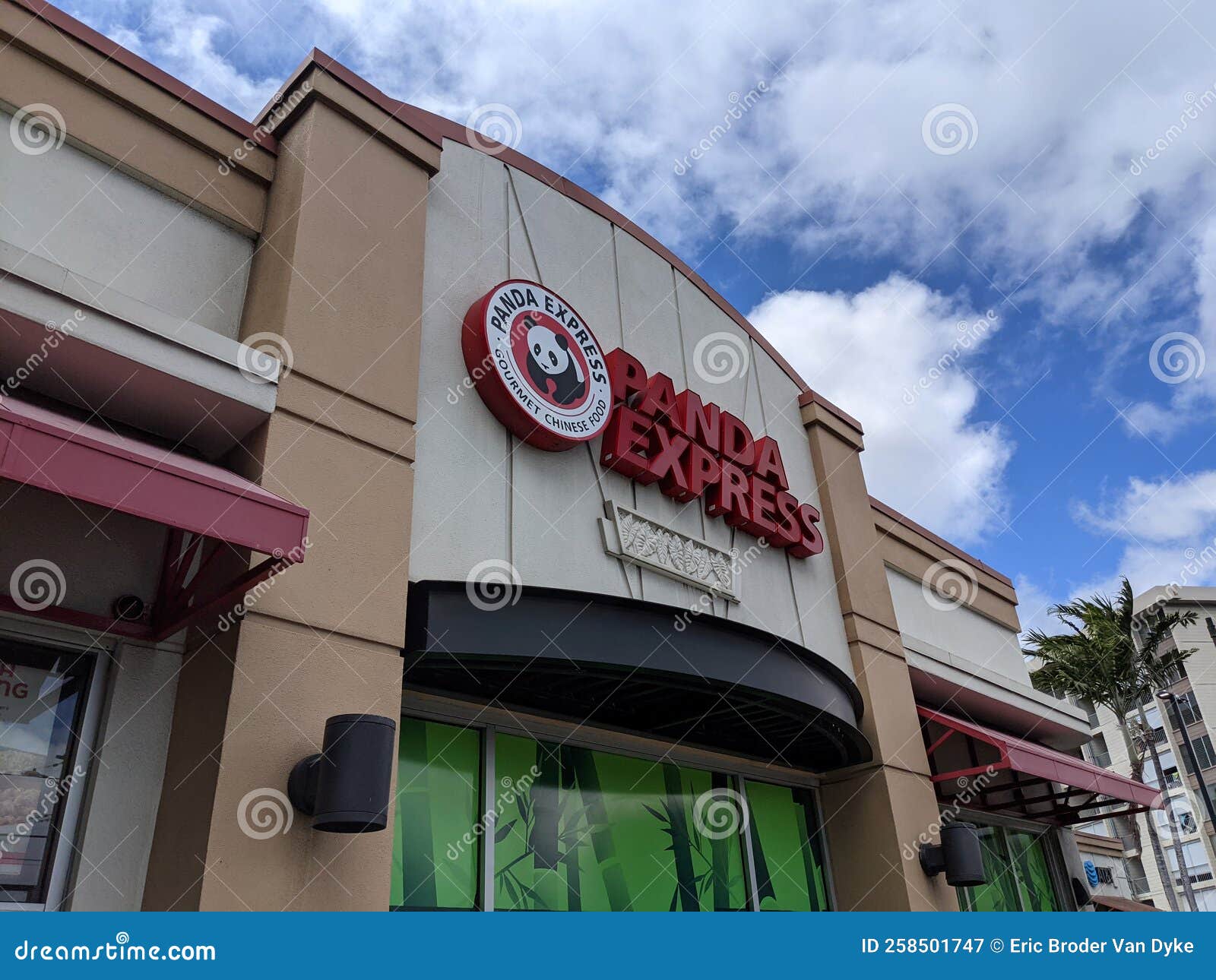 Panda Express Sign editorial photography. Image of fast - 258501747