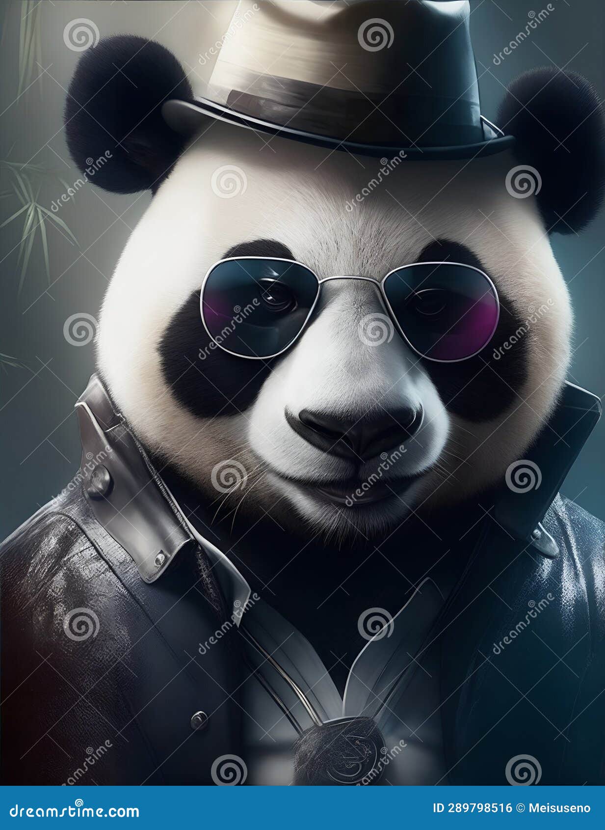 Panda Gangster And Bandit. Cool Bear. SWAG Gangsta. Animal Guy Rapper ...