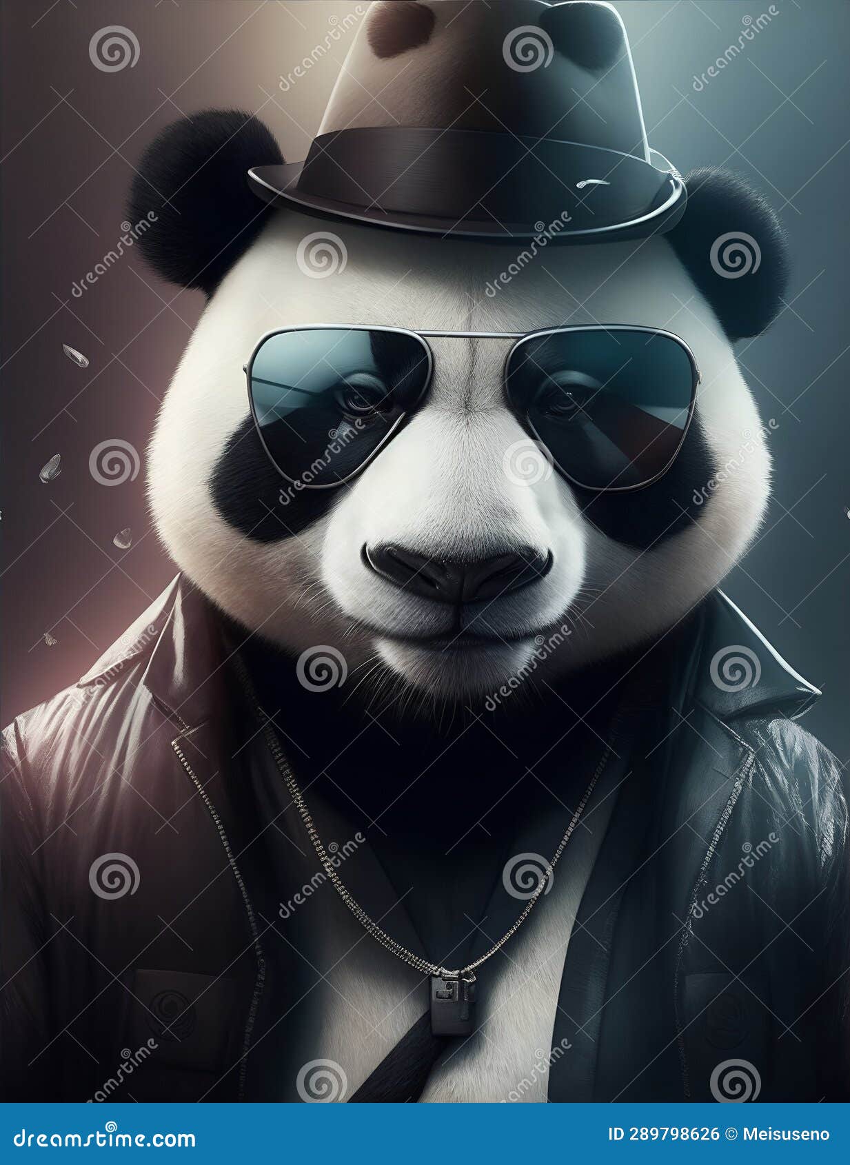 Panda Gangster And Bandit. Cool Bear. SWAG Gangsta. Animal Guy Rapper ...