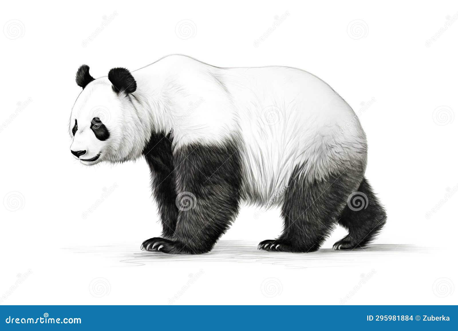Panda Graphic Isolated stock illustration. Illustration of symbol ...