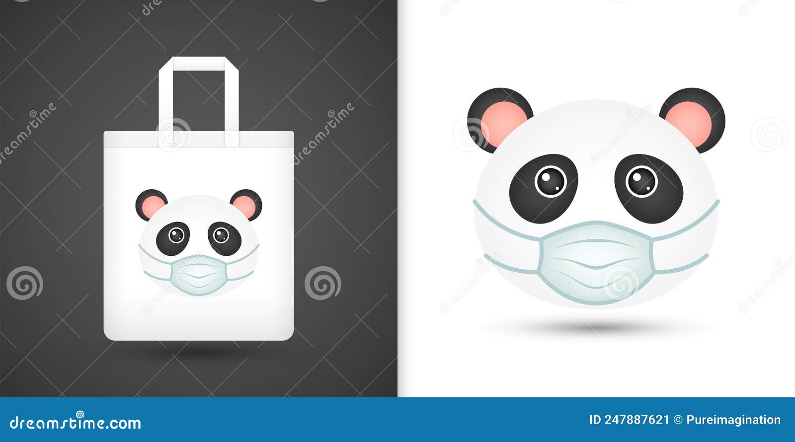 Panda Recycling Trash In Park Royalty-Free Stock Photo | CartoonDealer ...