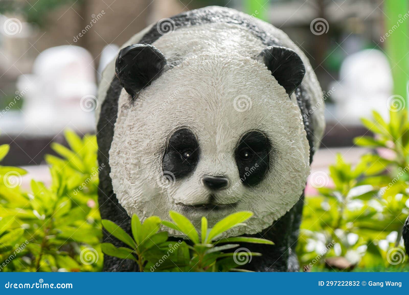 Panda sculpture stock photo. Image of panda, animal - 297222832