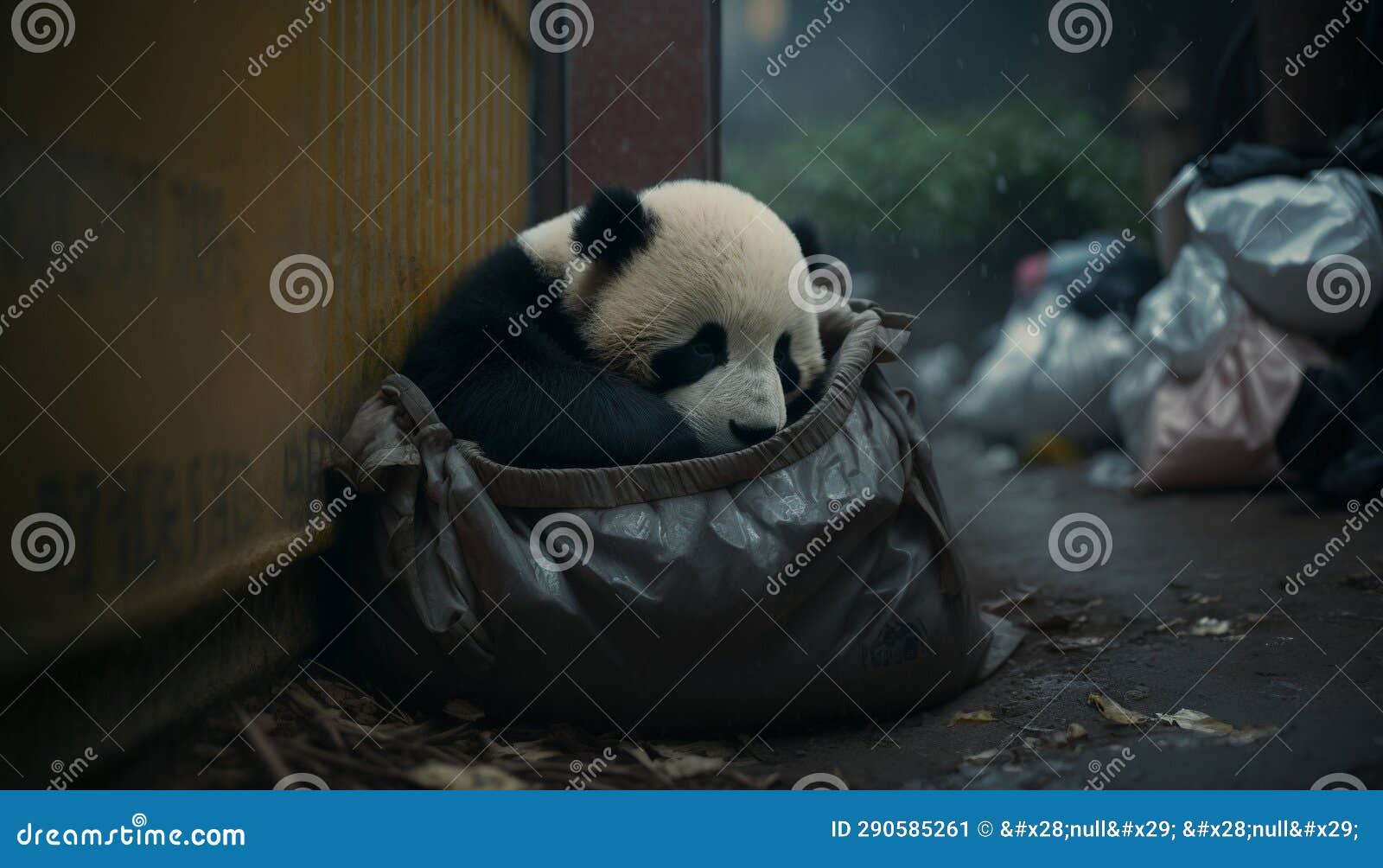 Trash Piles Smoldering In Aerial Scene Underline Grave Environmental ...