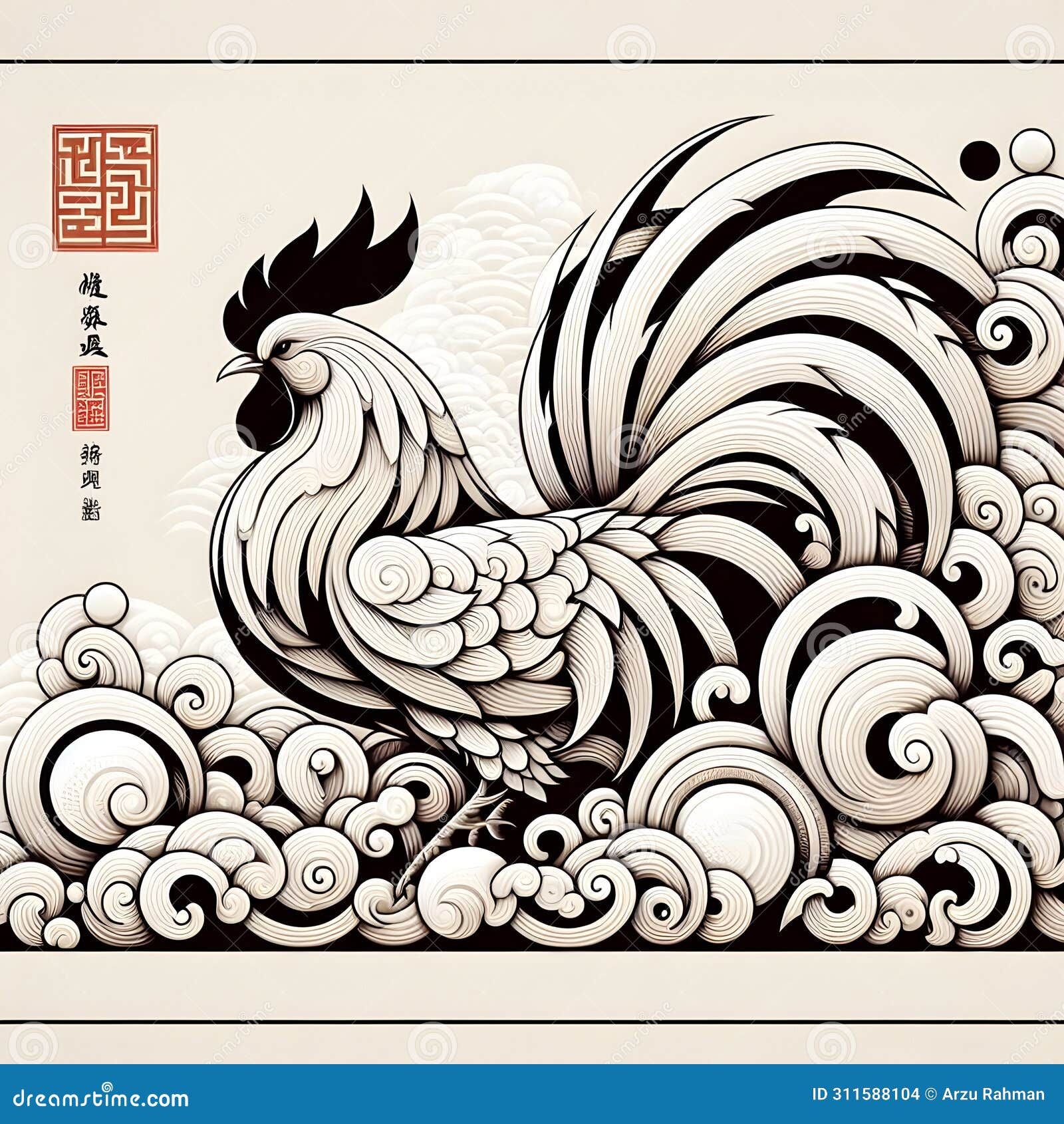 Panda sleeping on the hill stock illustration. Illustration of cartoon ...