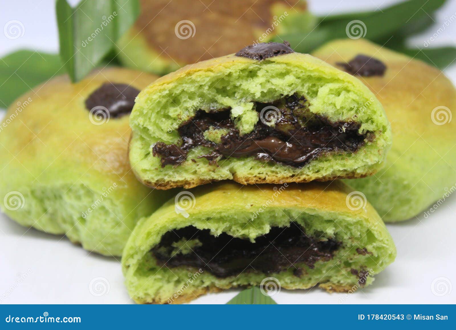 Pandan Bread in Our Kitchen when Work from Home Stock Image - Image of ...