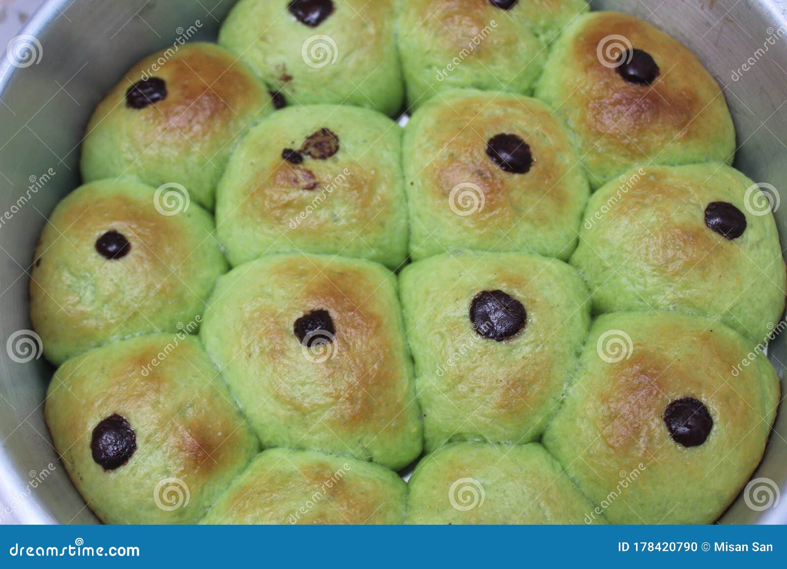 Pandan Bread in Our Kitchen when Work from Home Stock Photo - Image of ...