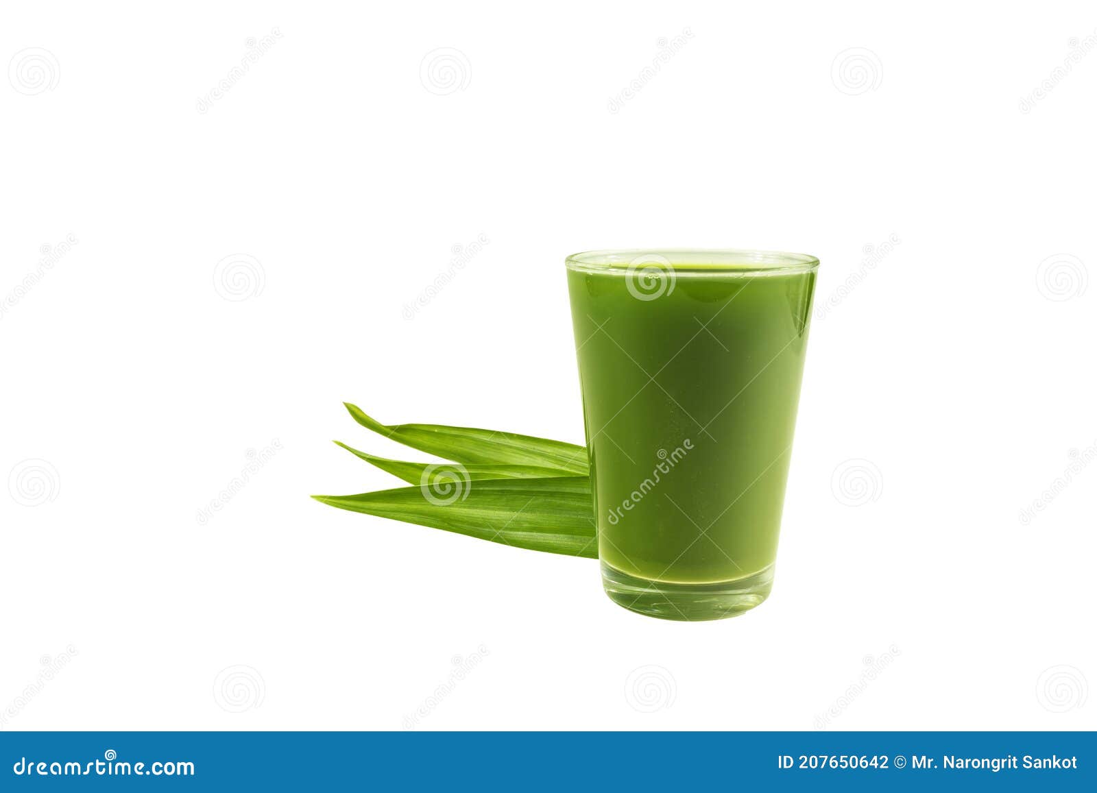 Pandan juice stock photo. Image of food, green, beverage - 207650642