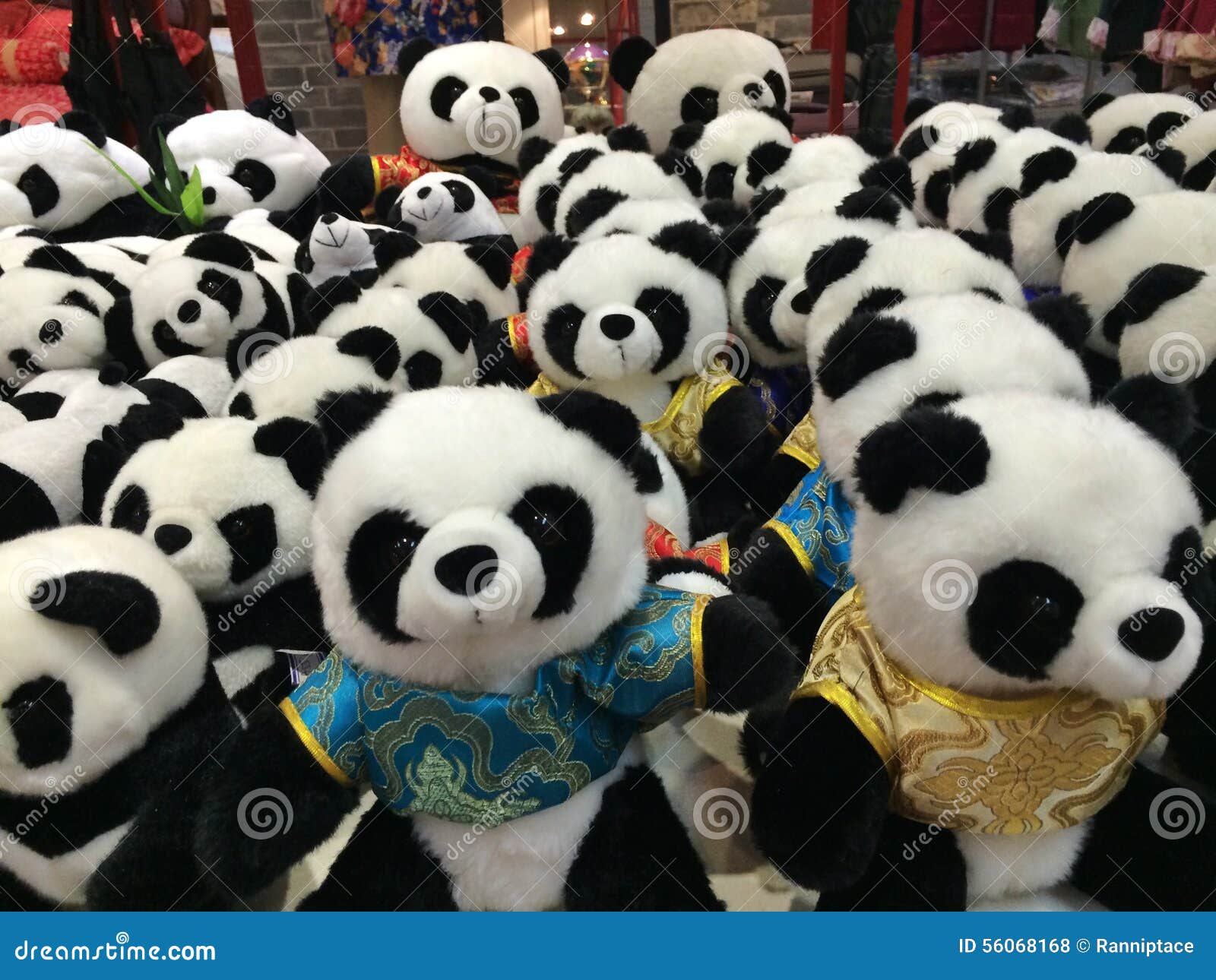 Pandas stock photo. Image of animal, child, souvenir - 56068168