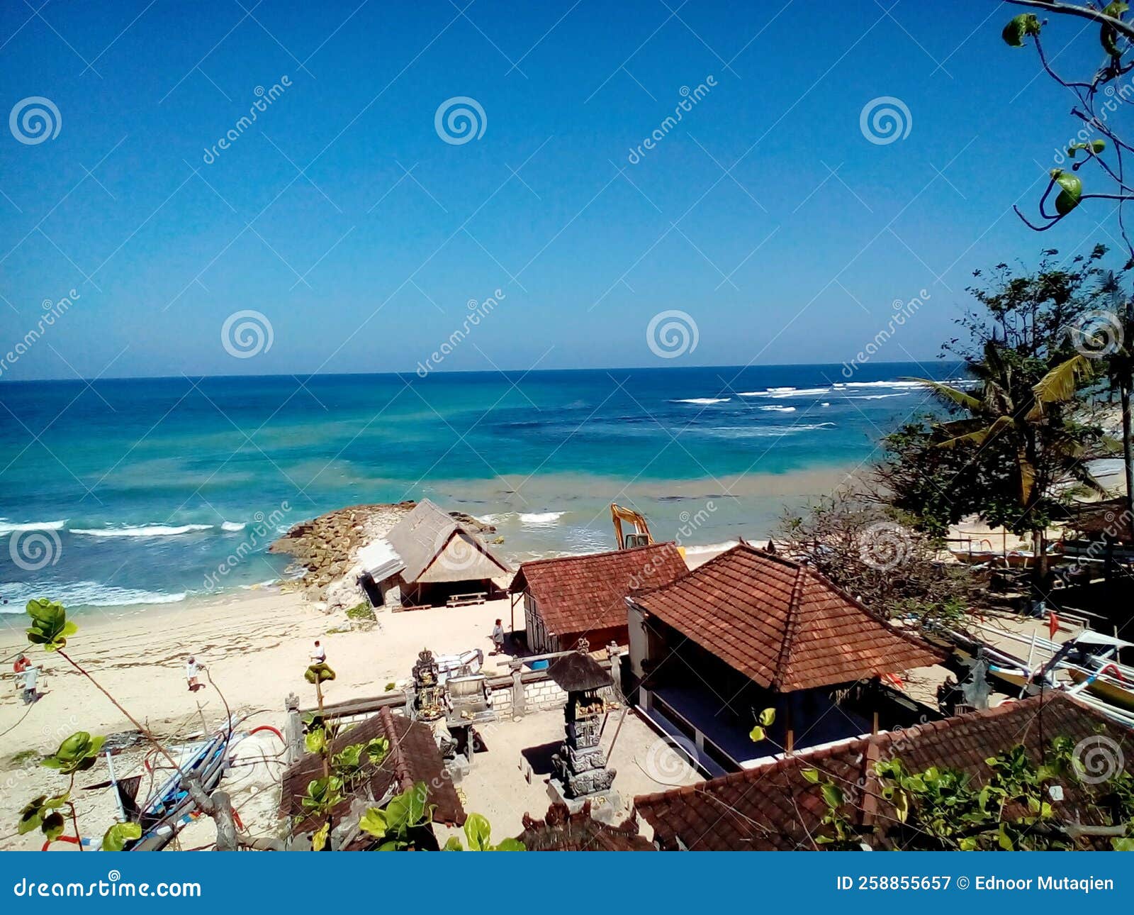 Pandawa beach, indonesia editorial photography. Image of terrain ...
