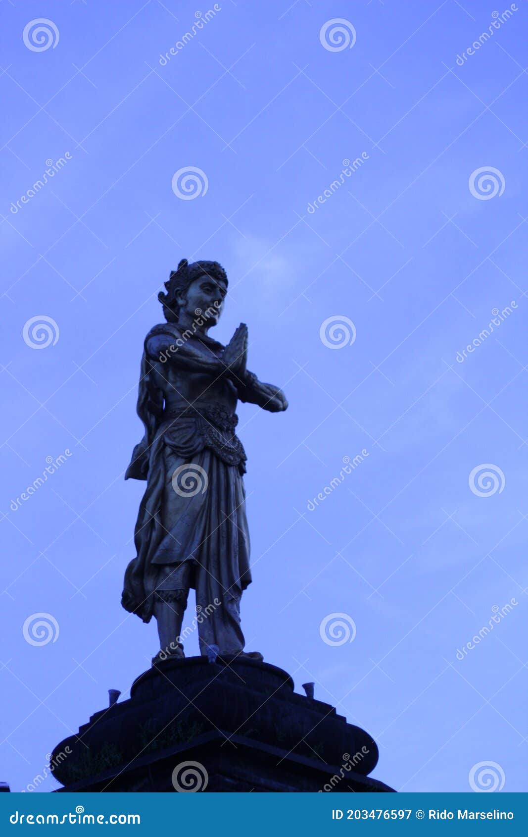 Pandawa Lima Statue in Solo Baru, Central Java Stock Image - Image of ...