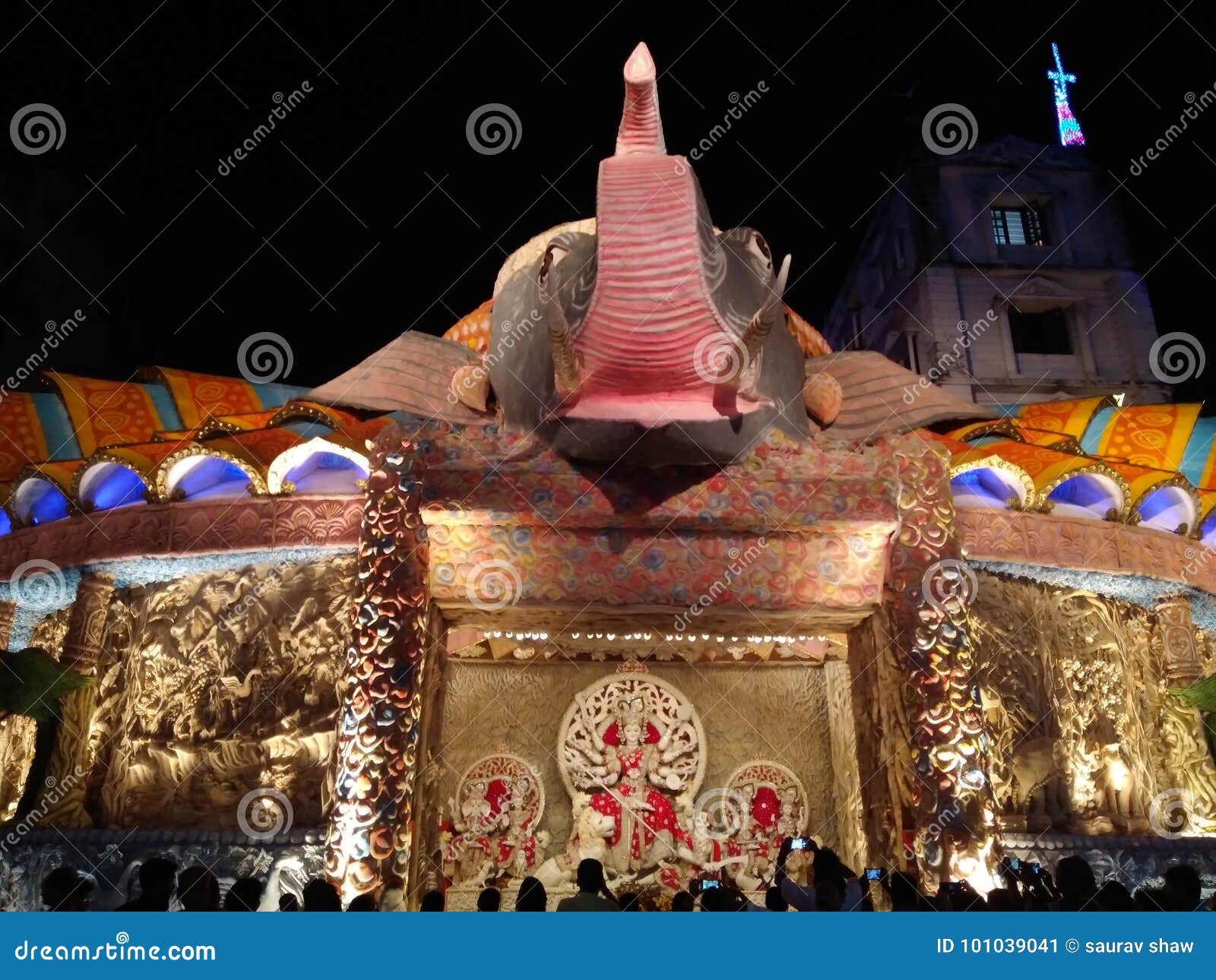 Pandel stock image. Image of mouth, elephant, pandel - 101039041