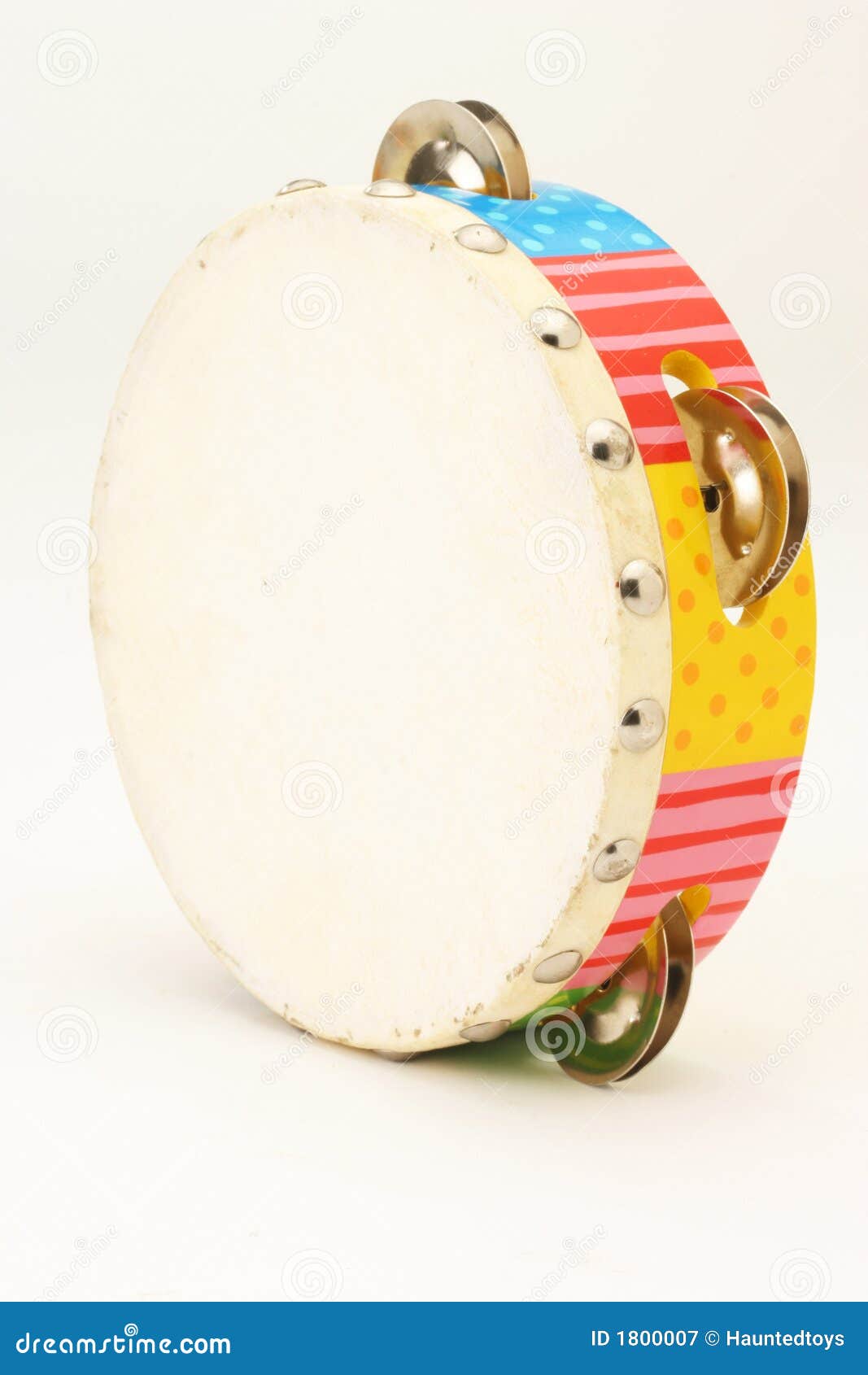 Pandereta imagen de archivo. Imagen de tambourina, enredar - 1800007