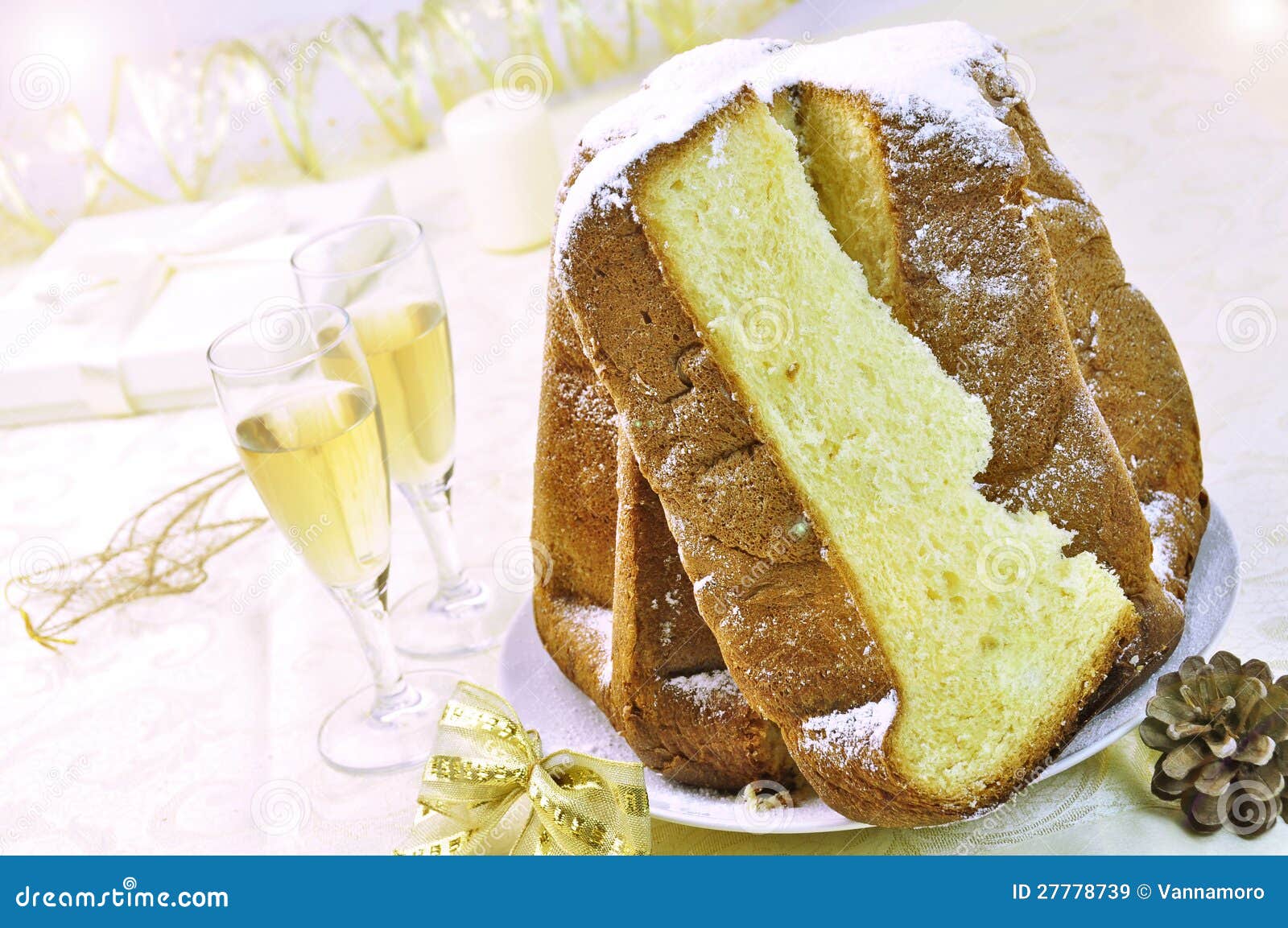 Pandorochristmas cake stock image. Image of fresh, winter - 27778739