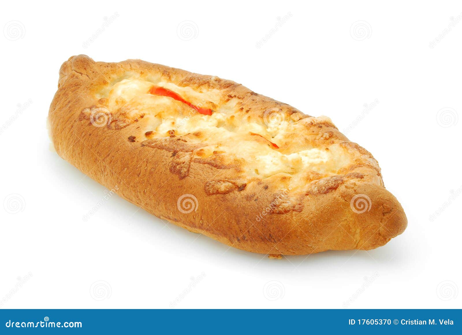 Pane del formaggio fotografia stock. Immagine di salame - 17605370