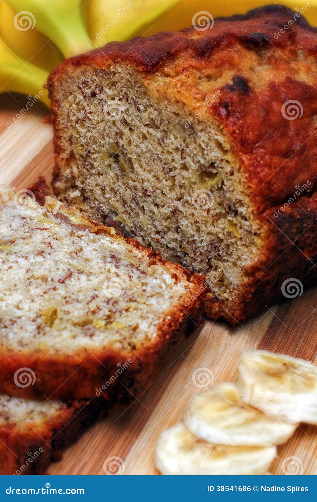 Pane di banana fotografia stock. Immagine di calcio, casalingo - 38541686