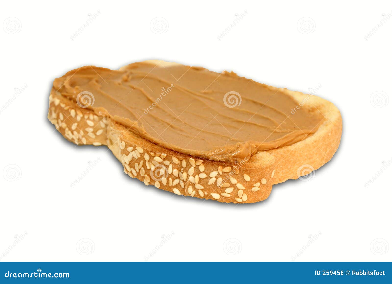 Pane Tostato Del Burro Di Arachide Fotografia Stock - Immagine di ...