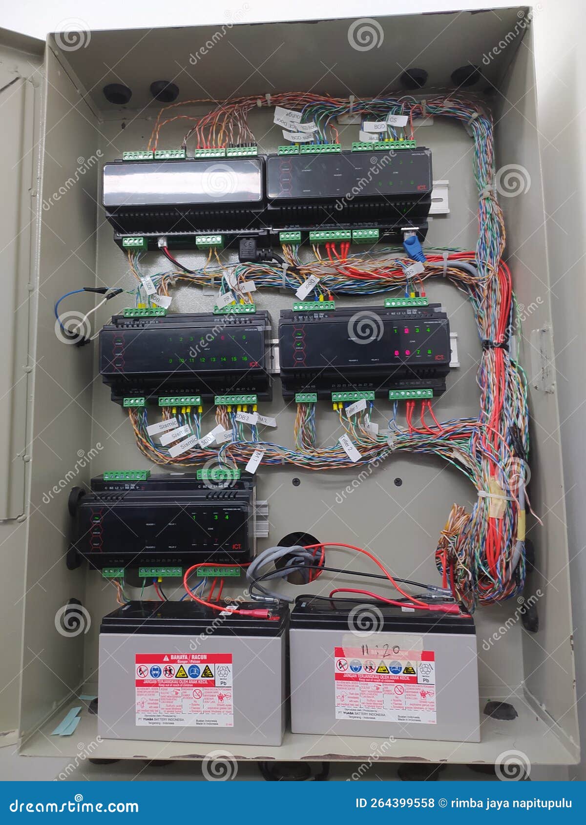 Panel Acces Control and Security Sistem Editorial Stock Photo - Image ...