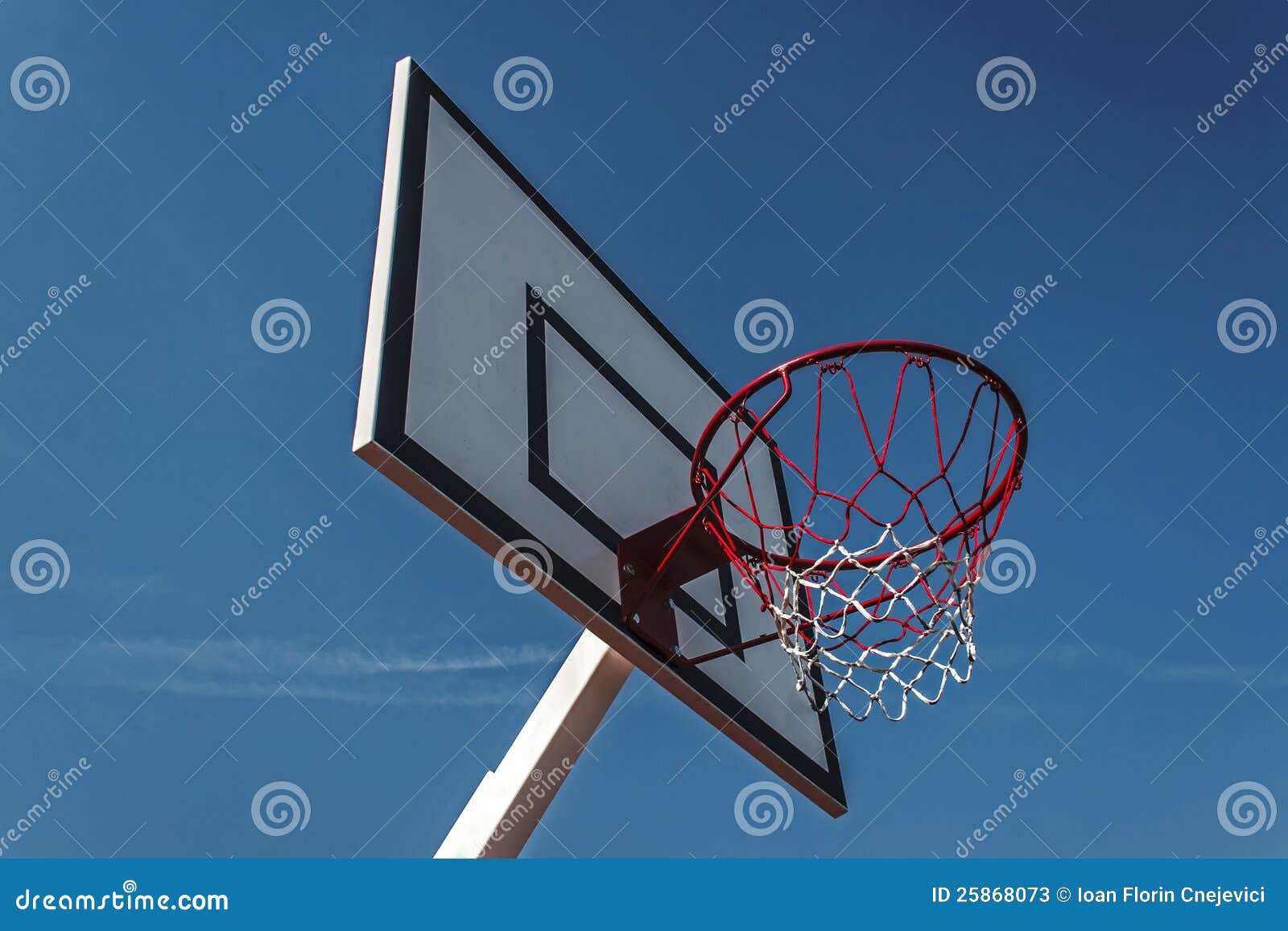 Panel basketball hoop stock image. Image of activity - 25868073