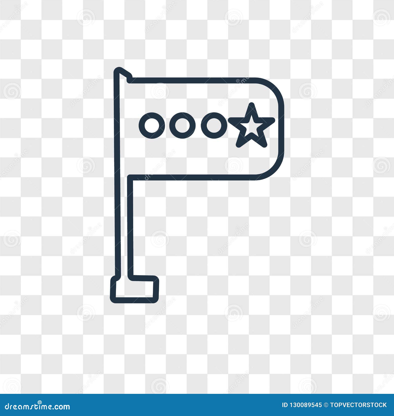 Panel Concept Vector Linear Icon Isolated on Transparent Background ...