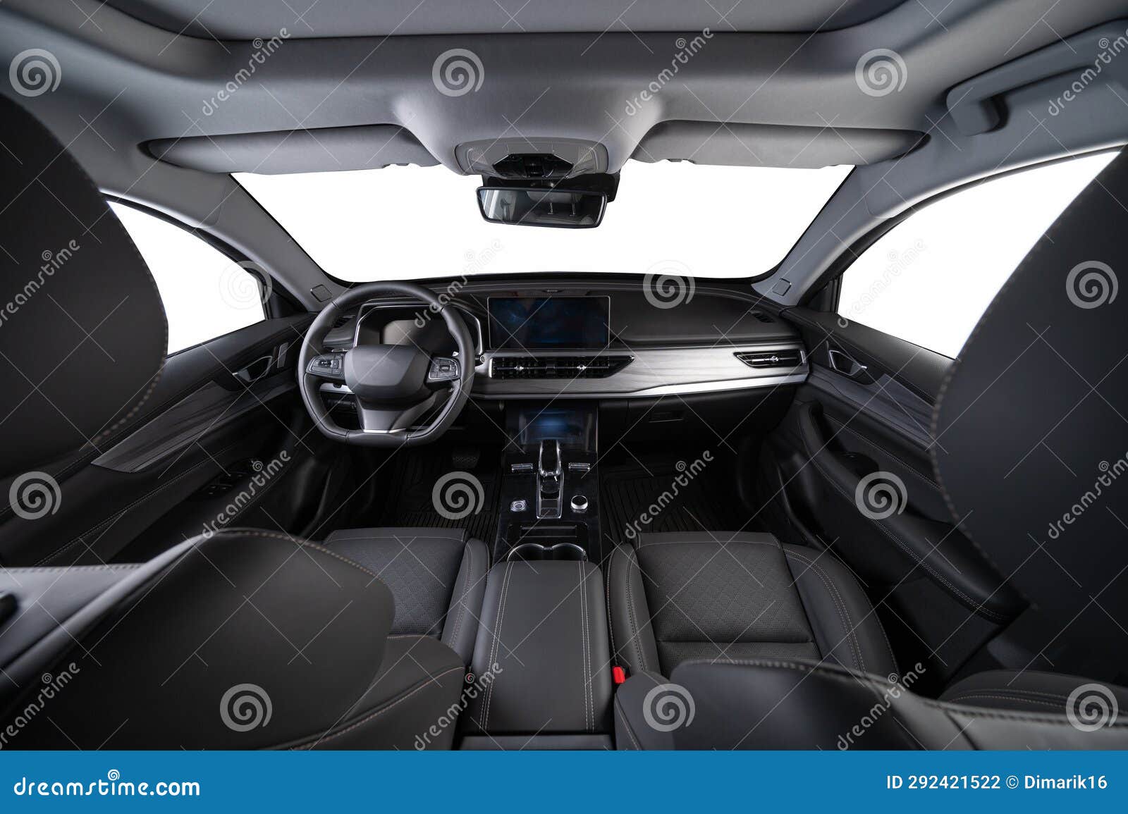 Panel De Auto Digital Moderno Limpio Foto de archivo - Imagen de ...