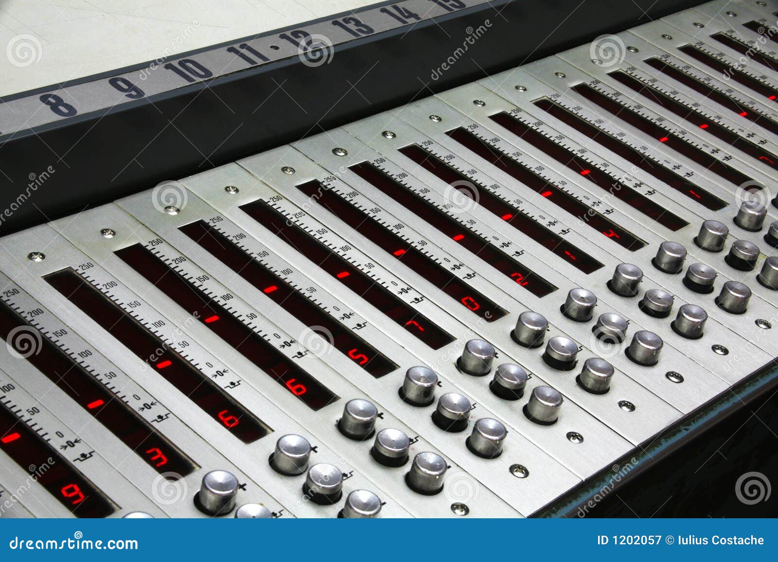 Panel de control imagen de archivo. Imagen de digital - 1202057