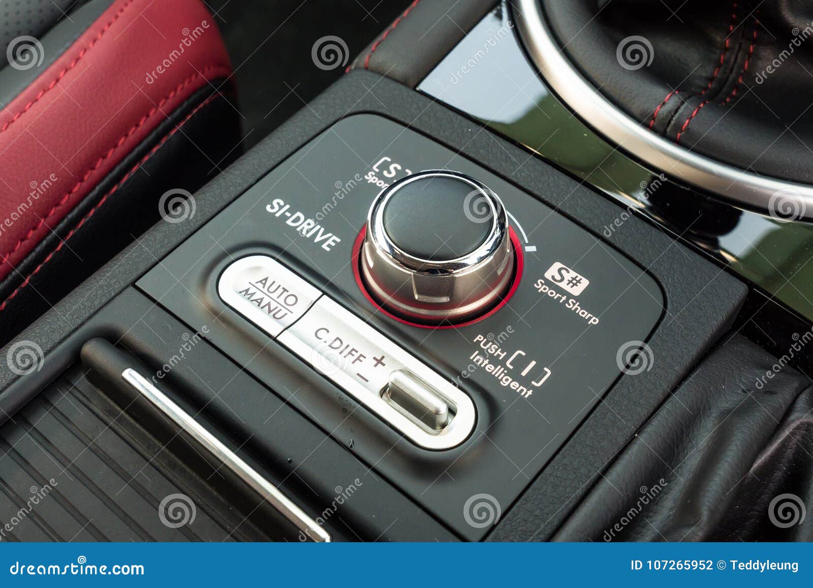 Panel De Control Del STI 2017 De Subaru WRX Fotografía editorial ...