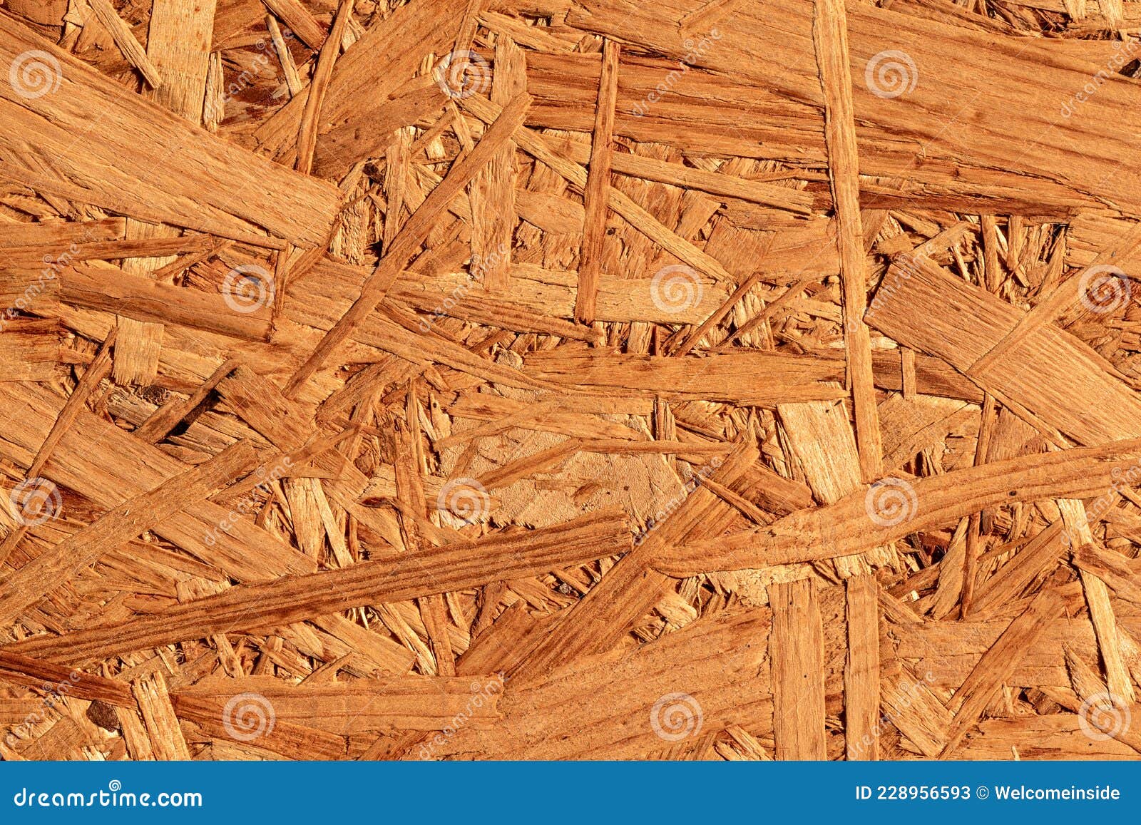 Panel De Madera Osb Hecho De Virutas De Madera Prensada. Textura De ...