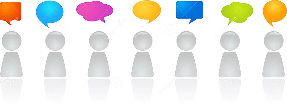 Panel discussion stock vector. Illustration of company - 14749751