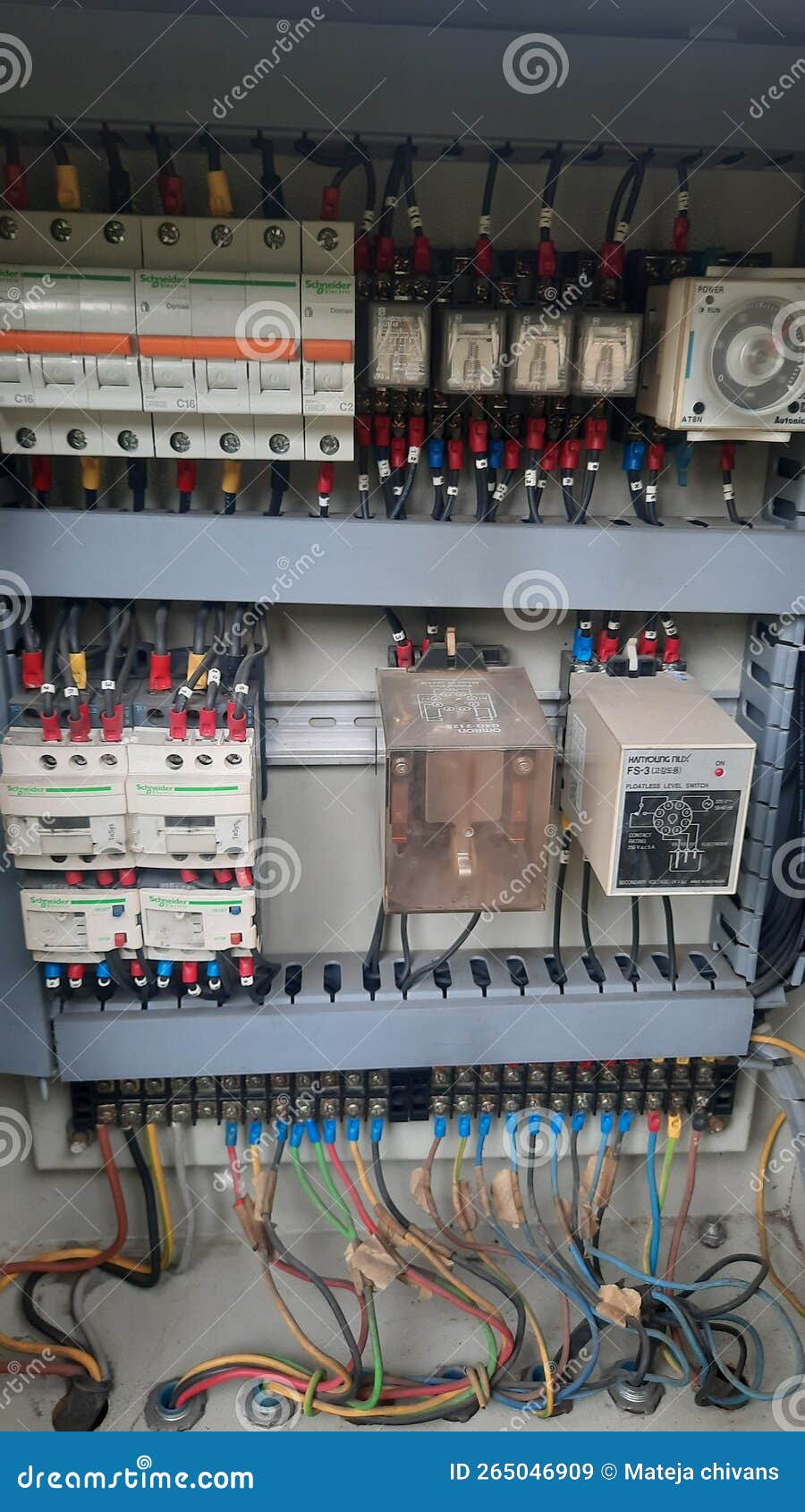 Panel Electrical Pump Booster Engeenering Maintenance Building ...