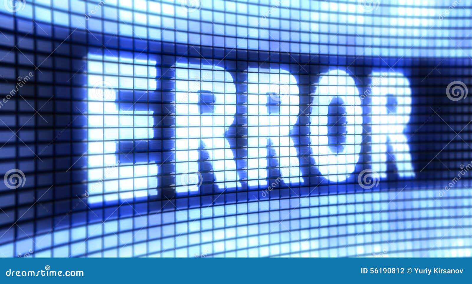 Panel Error stock illustration. Illustration of network - 56190812