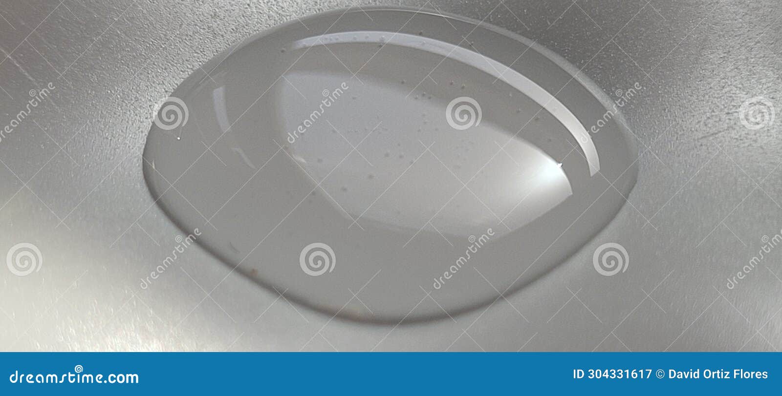 One Water Drop on a Wavy Surface Stock Image - Image of geometric, grey ...