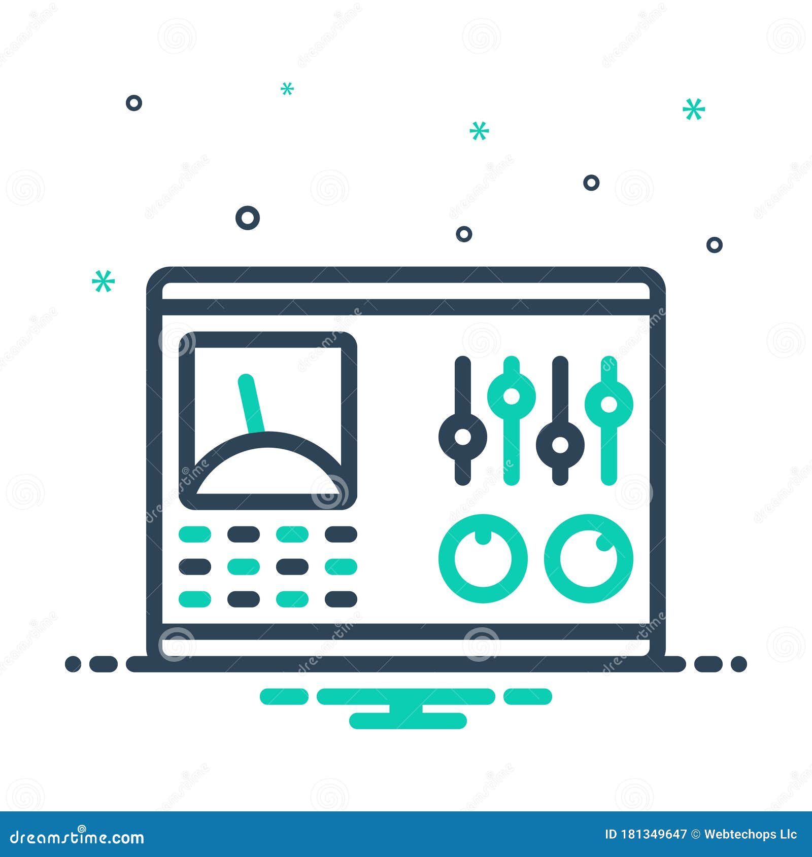 Paneldashboard Stock Illustrations – 3 Paneldashboard Stock ...