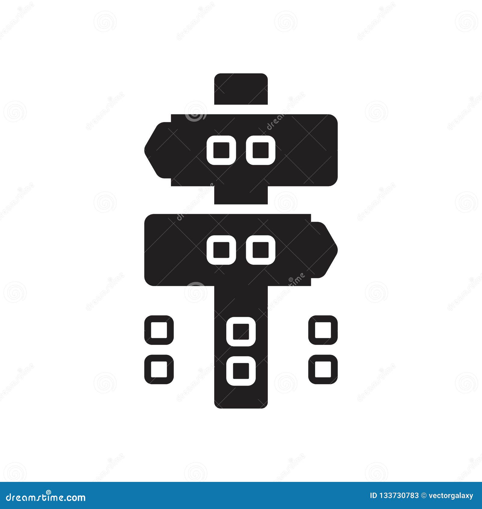 Panel Icon Isolated on White Background Stock Vector - Illustration of ...