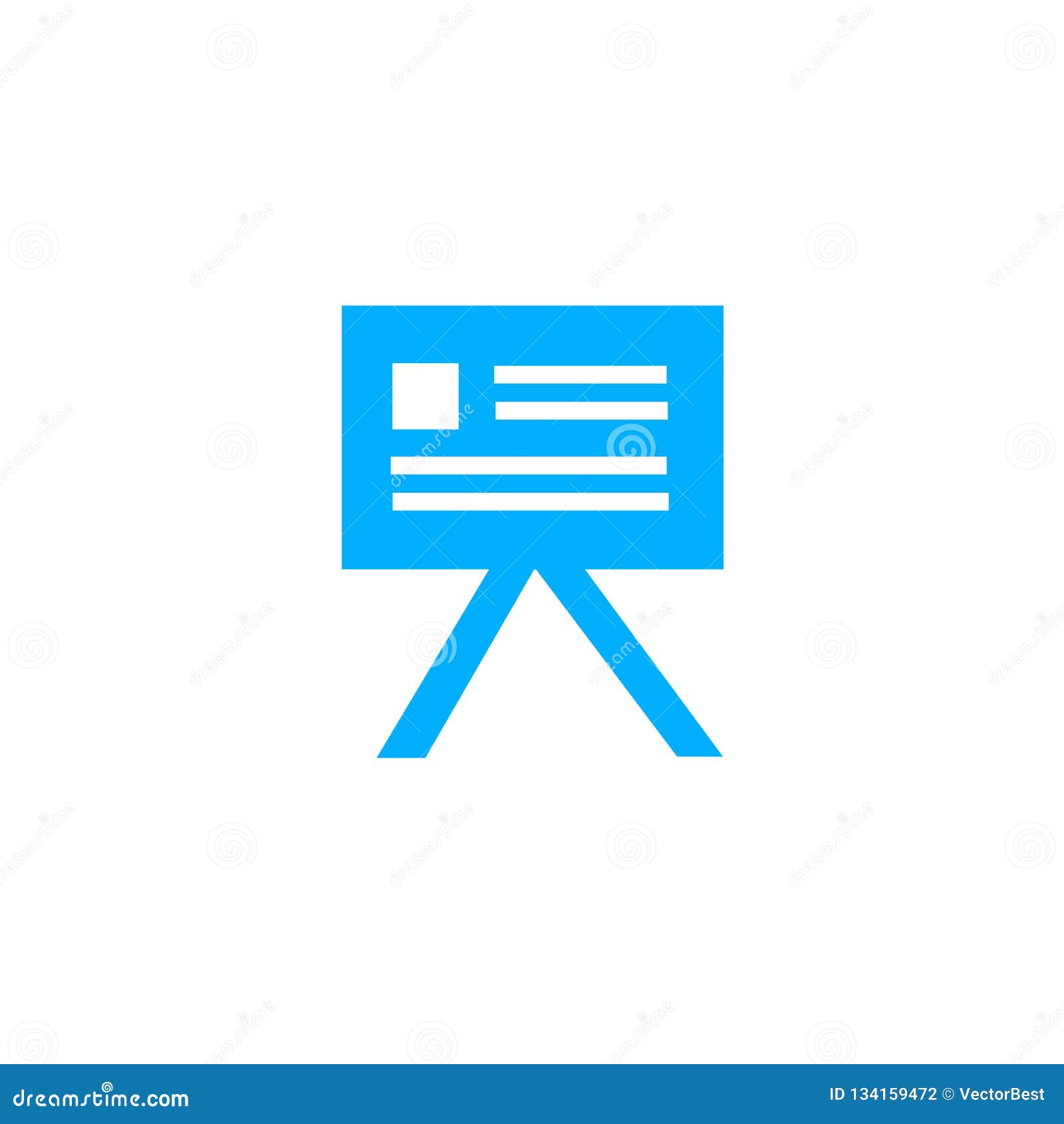 Panel Icon Vector Sign and Symbol Isolated on White Background, Panel ...