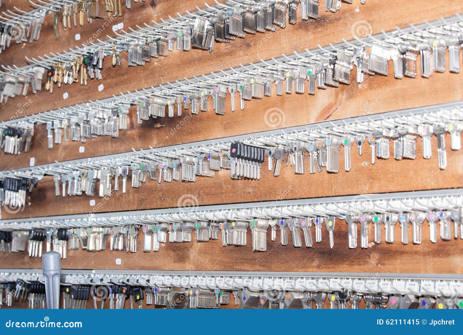 Panel keys to locksmith stock image. Image of owner, concept - 62111415