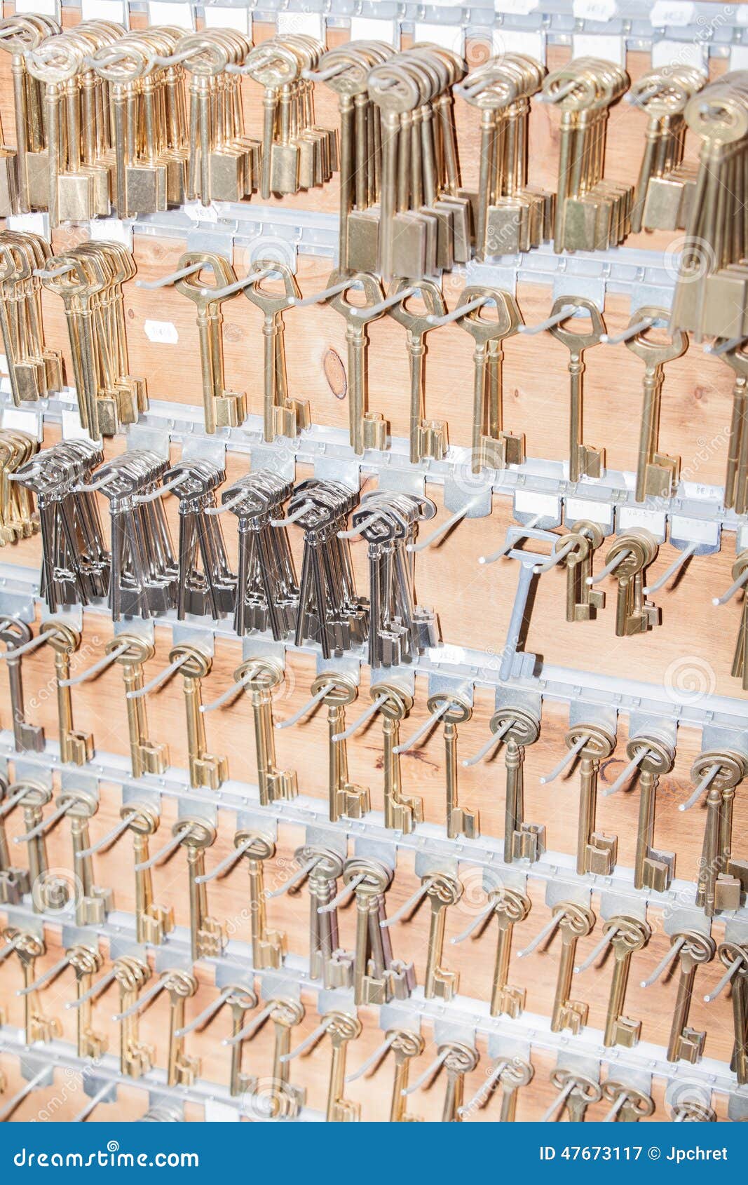 Panel keys to a locksmith stock image. Image of real - 47673117