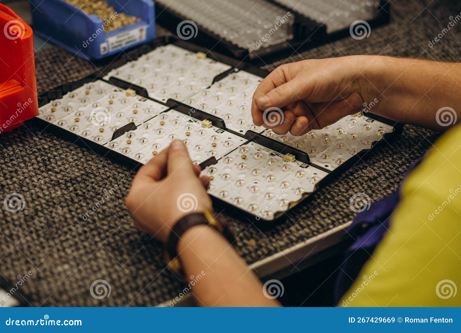 Panel with LEDs. Light-emitting Diodes. Stock Image - Image of line ...
