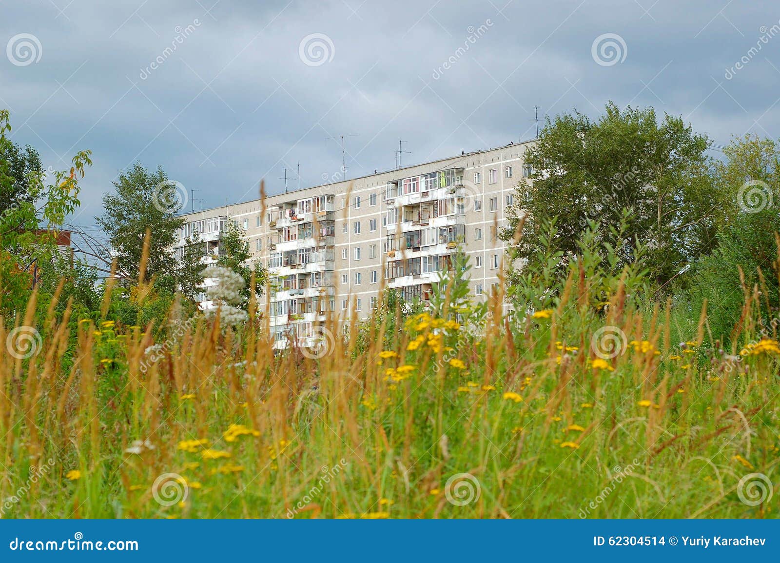 Panel nine-floor house stock photo. Image of house, neighbors - 62304514