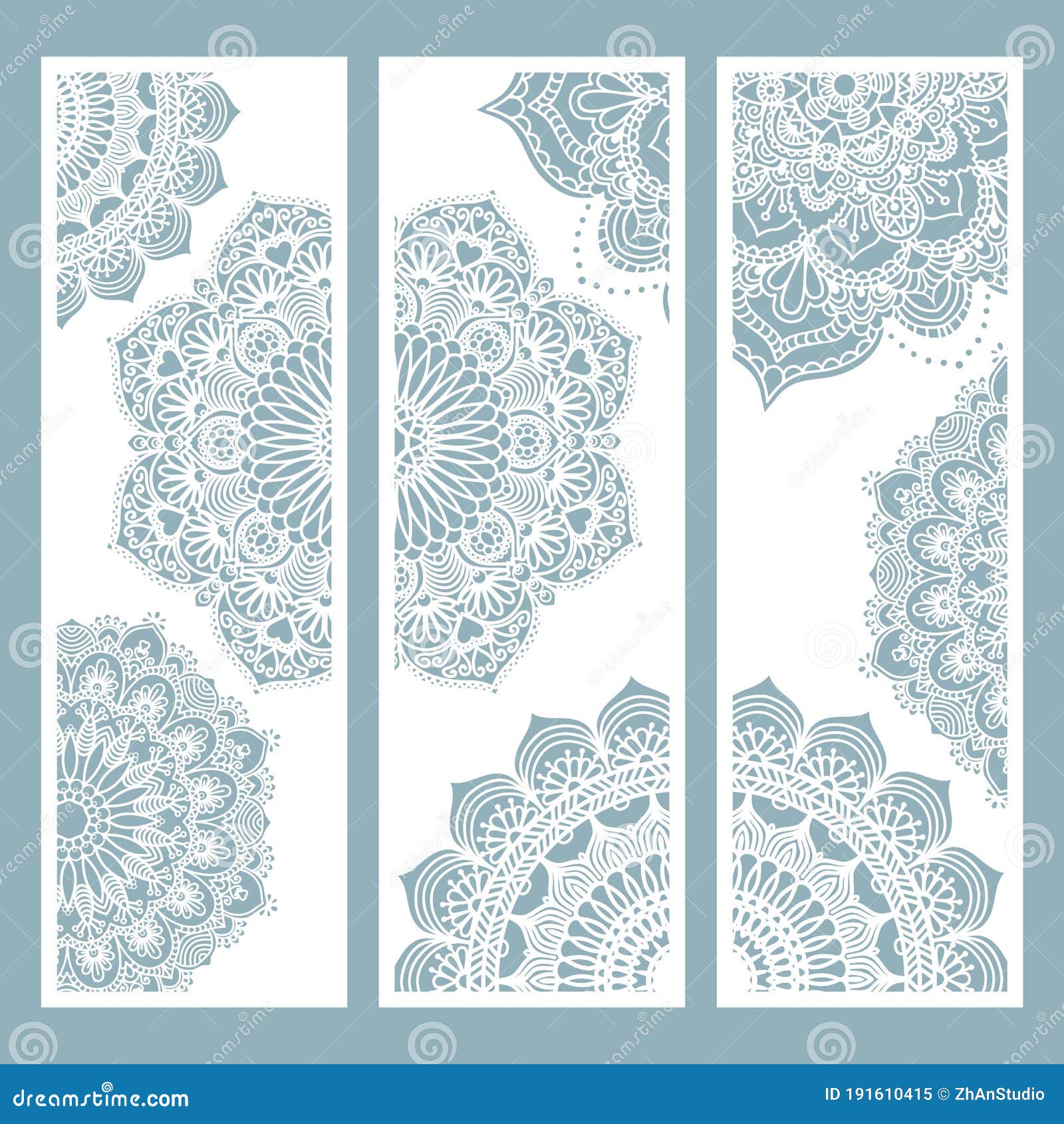 Panel for Registration of the Decorative Surfaces. Abstract Strips ...