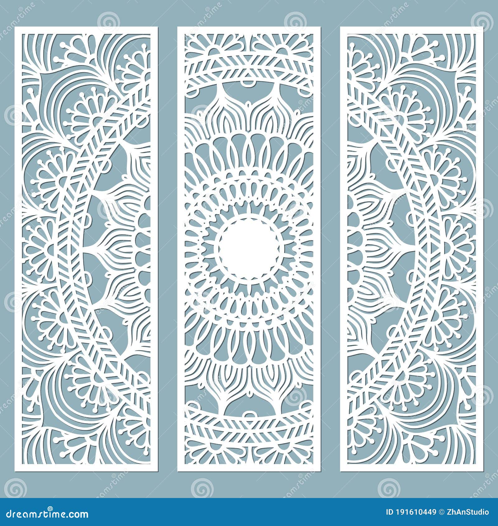 Panel for Registration of the Decorative Surfaces. Abstract Strips ...