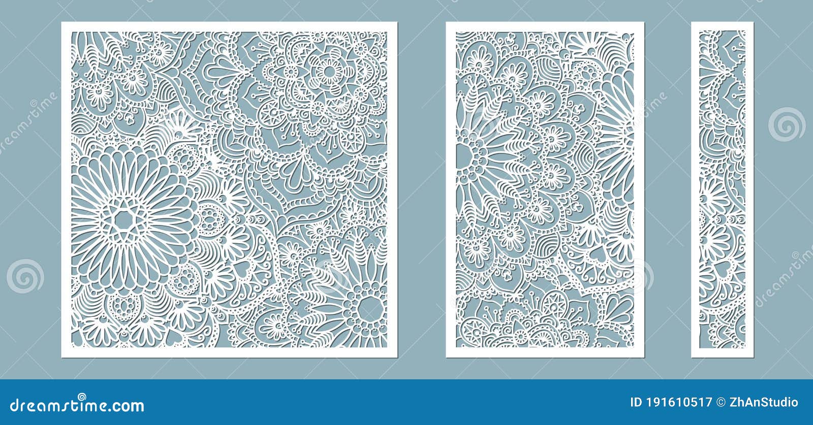 Panel For Registration Of The Decorative Surfaces. Abstract Strips ...