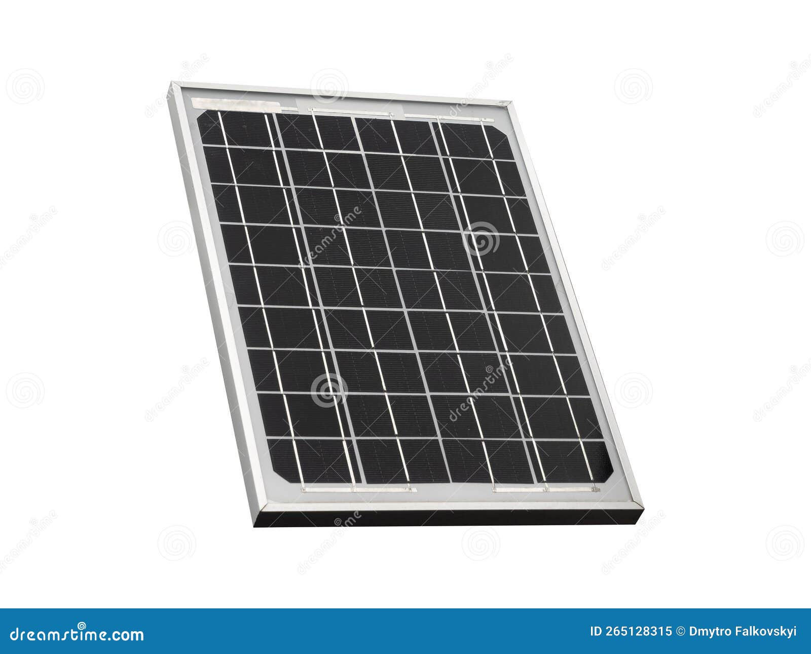 Panel Solar Aislado En Fondo Blanco Imagen de archivo - Imagen de ...